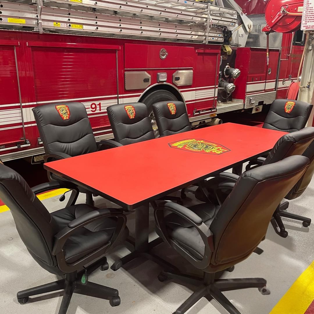 Custom Firehouse Furniture for Oakhurst NJ Fire Station – Working Fire Furniture & Mattress Co. Inc.
