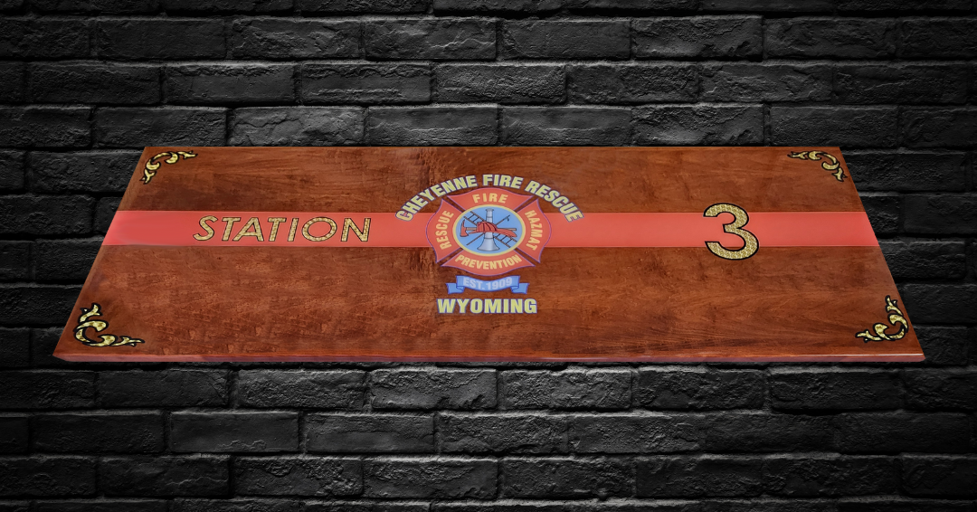 How a Firehouse Kitchen Table Supports Cheyenne Firefighters – Working Fire Furniture & Mattress ...