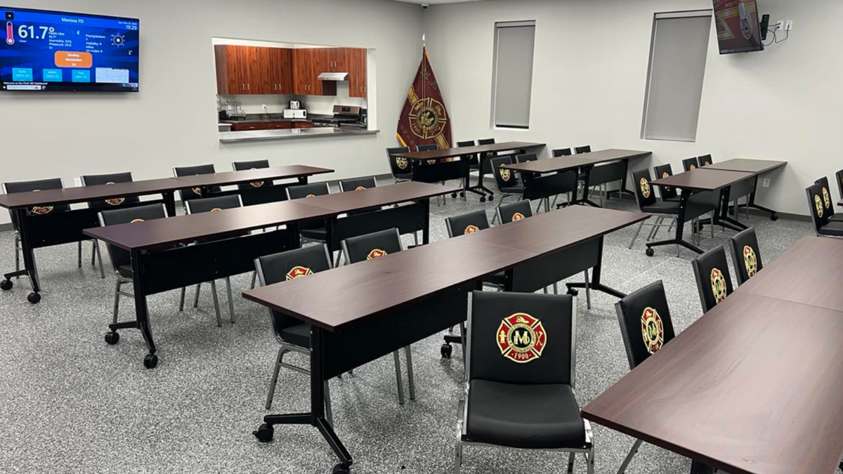 Custom Firehouse Furniture Honors Marissa Firefighters' Legacy ...