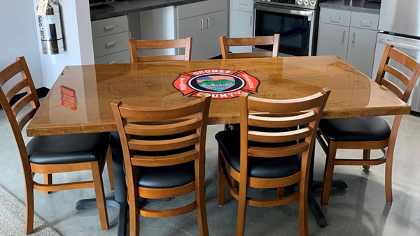 Oconee County Emergency Services Receives Fire Station Kitchen Table ...