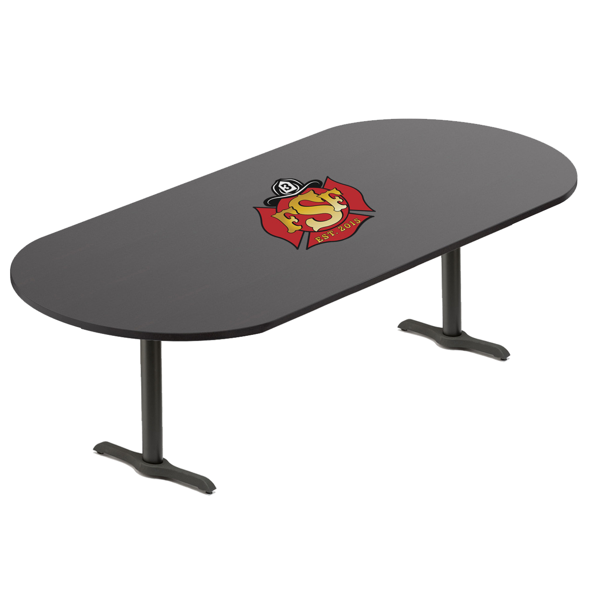 Custom Conference Firehouse Table | Fire Station Furniture – Working ...